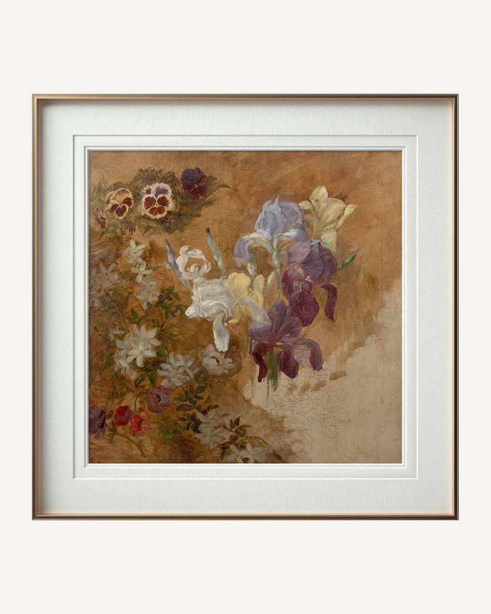 Study of Flowers – Visual Living Co