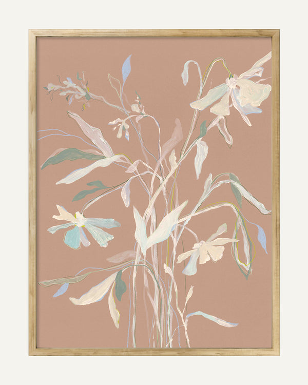 Tan Floral – Visual Living Co